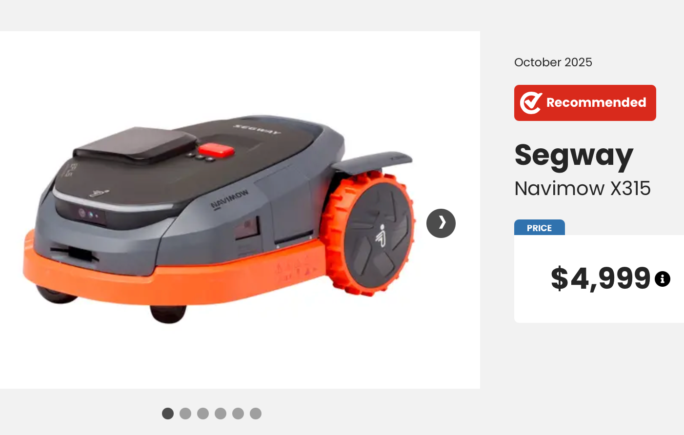 Navimow X315 tops Consumer NZ tests - Best for Large Lawns – Segway New ...