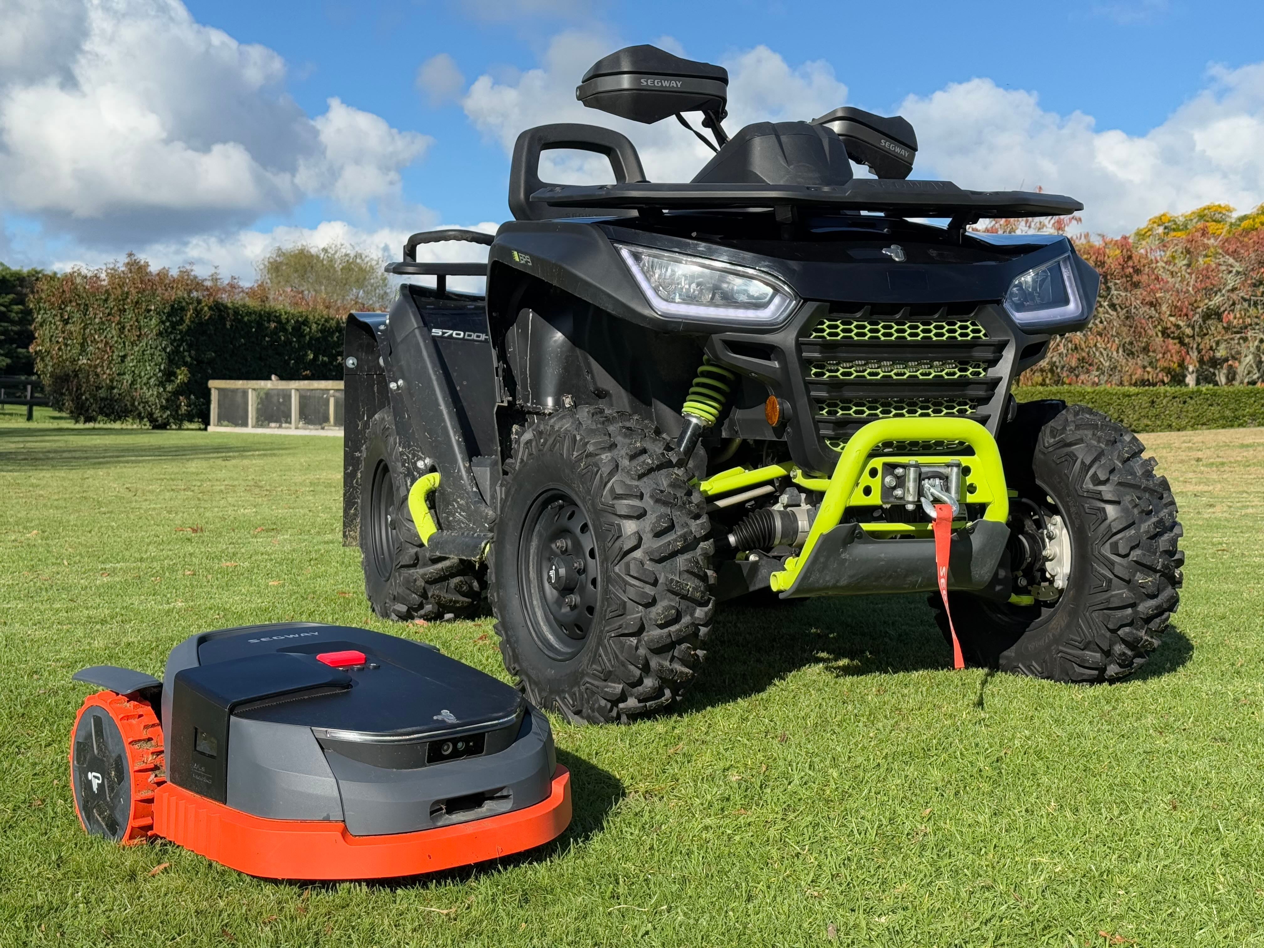 Big Segway Navimow X3-series, bigger Segway Snarler quad bike – Segway ...