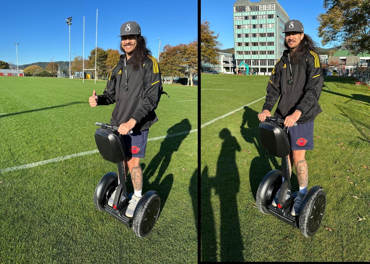 New Segway PTs delivered to mobility impaired Sportsman and a Motor Ve ...